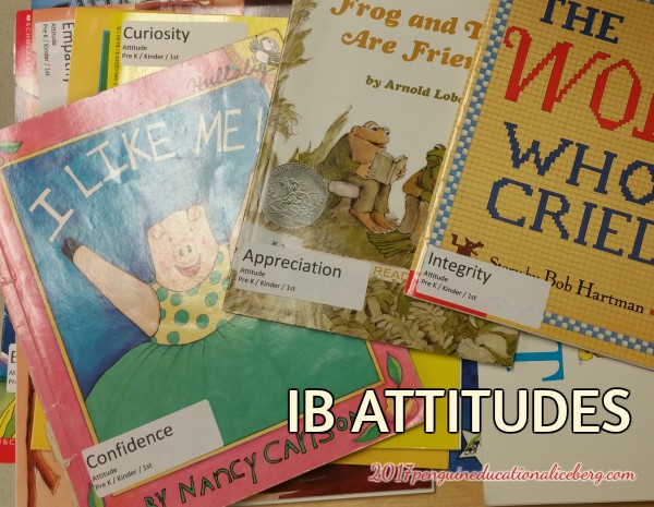 IB Attitudes ~ Book Labels - Penguin Educational Iceberg